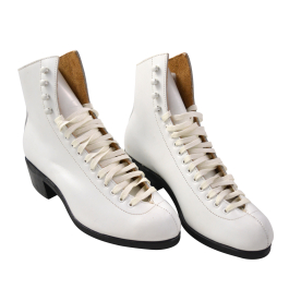 Oberhamer Bronze Skate Boots - White - 520 | Anabolix Skate Co.