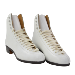 Oberhamer Silver Skate Boots - White - P50 | Anabolix Skate Co.